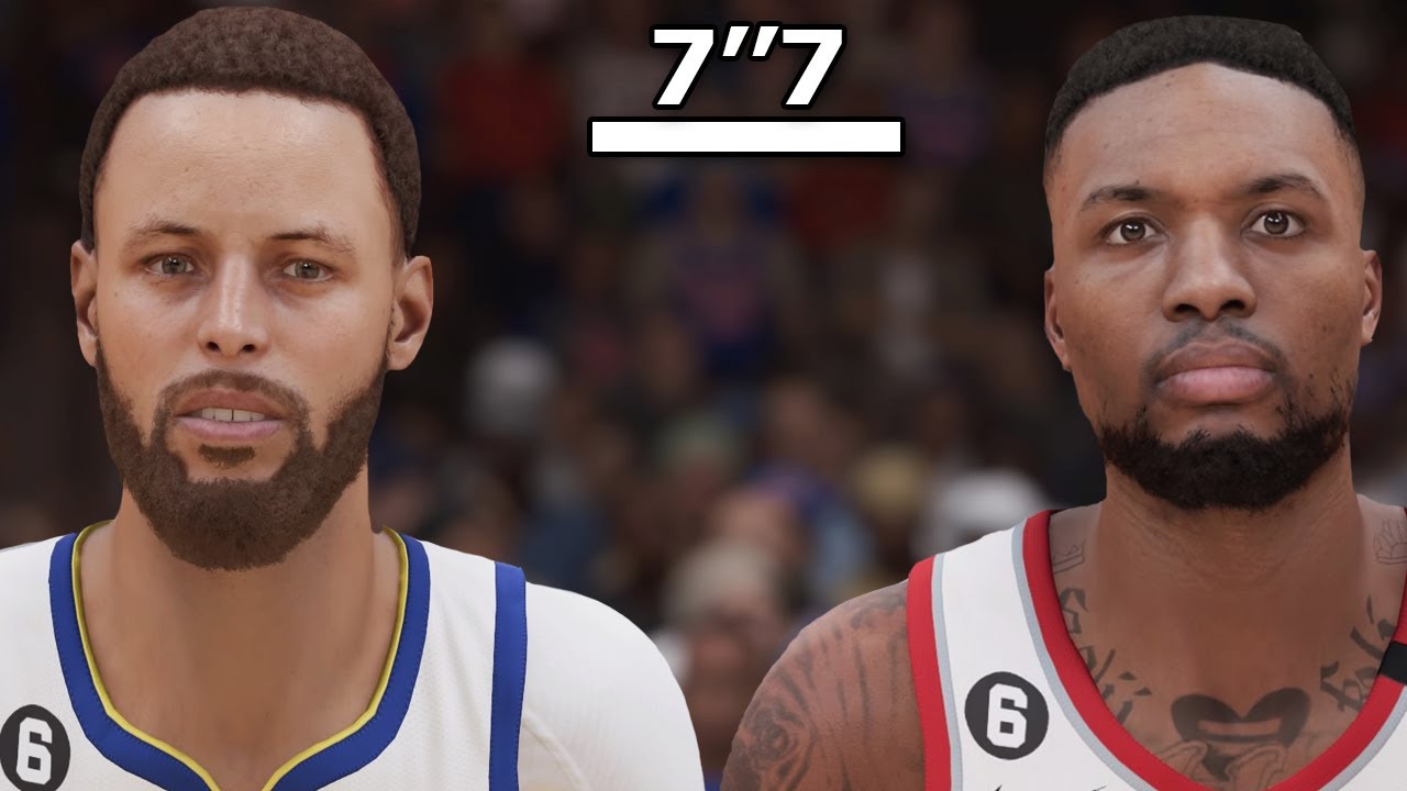 I Made Every Teams Best Player 7'7 - YouTube