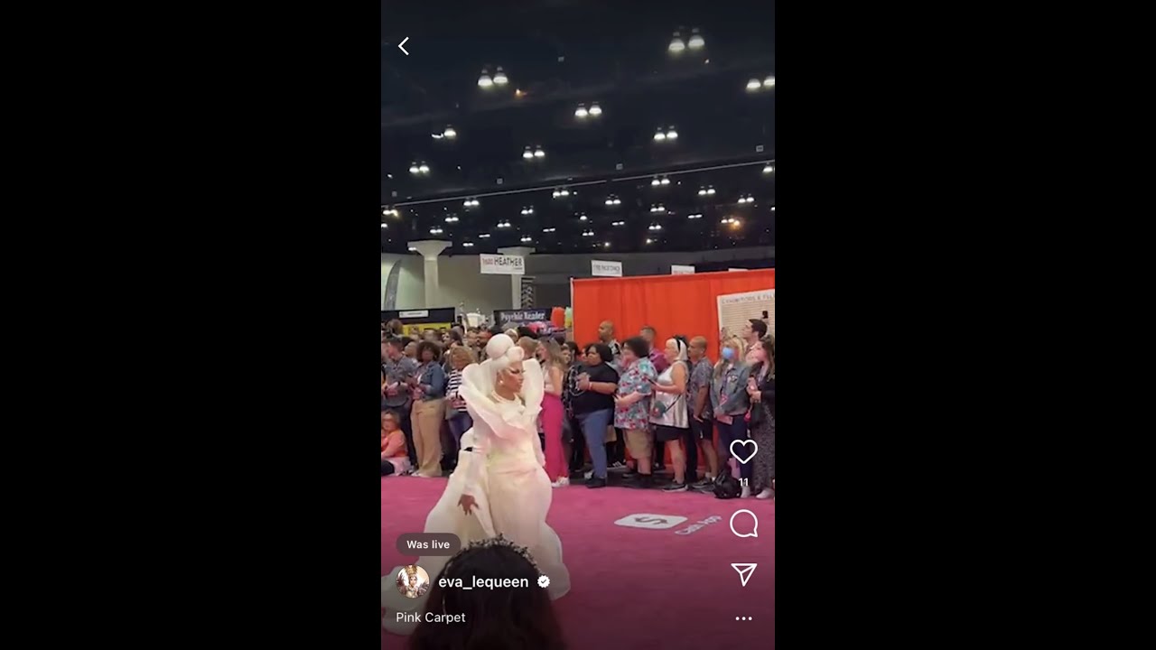 Eva Le Queen - Instagram Live - 13 May 2023 Pink Carpet - YouTube