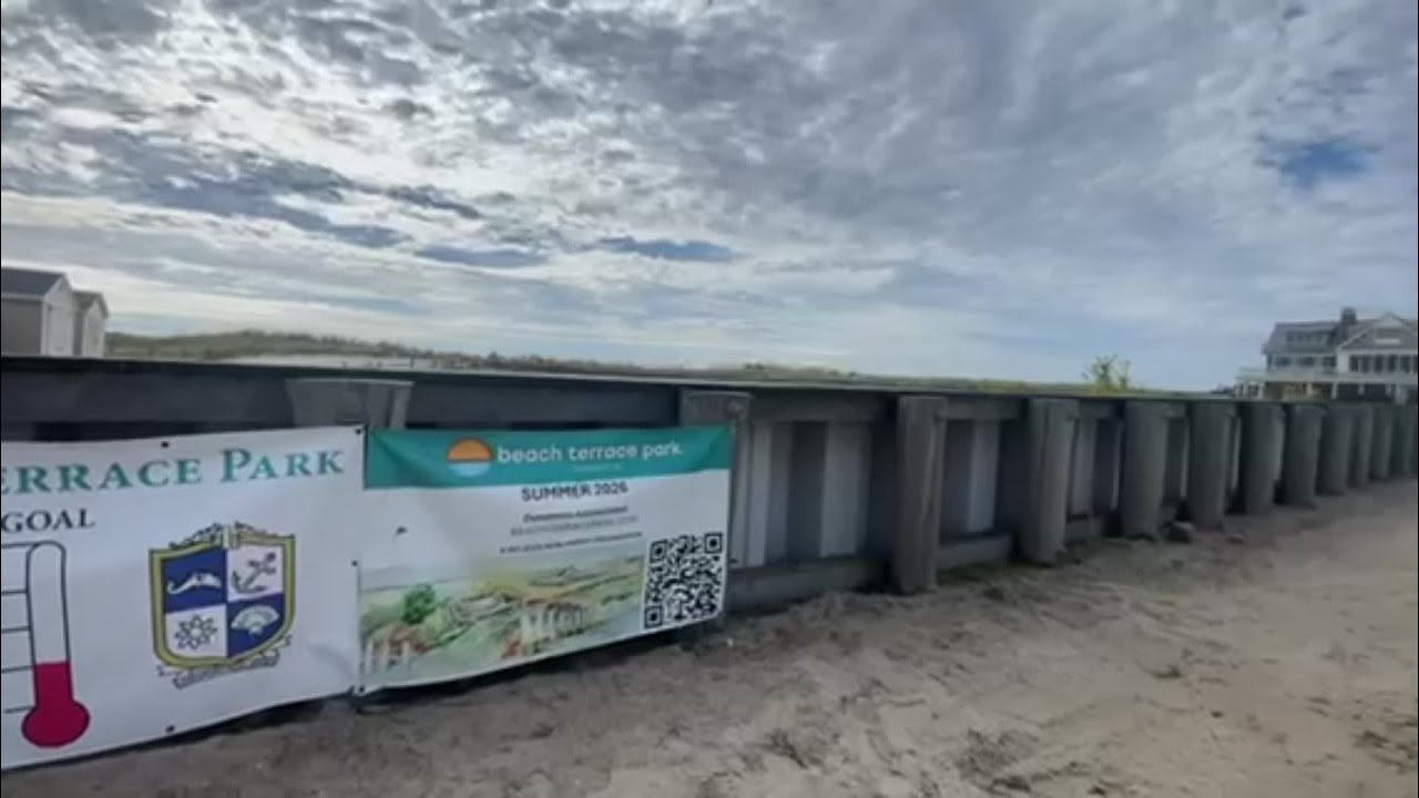 Longport Beach Terrace park groundbreaking - YouTube