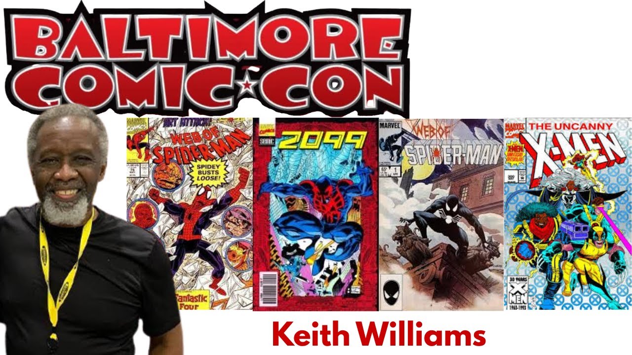 Keith Williams Interview at Baltimore Comic-Con - YouTube