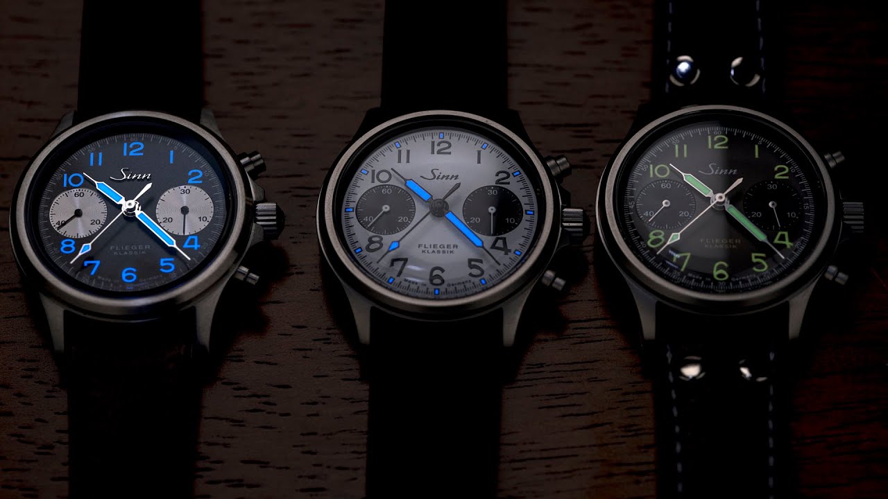 SINN's New 356 Classic PILOT Chronographs - YouTube