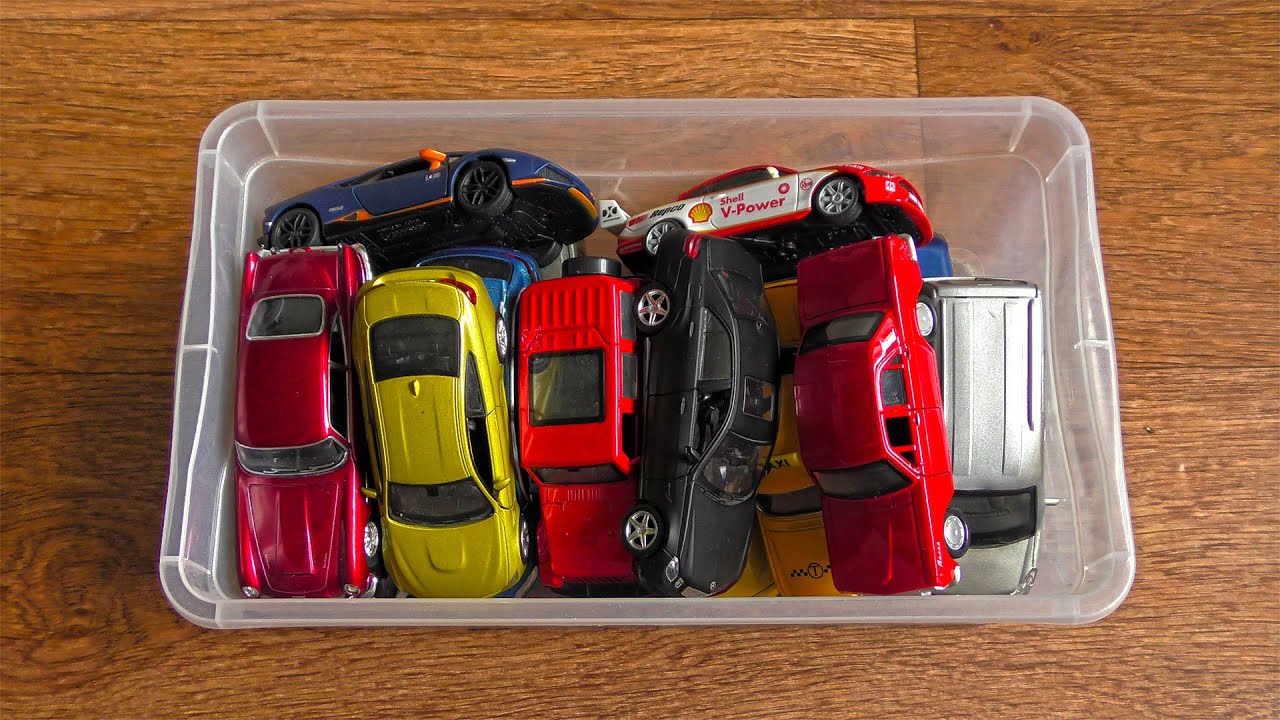 Model Cars Inside The Box - YouTube