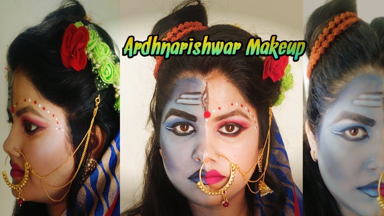 Ardhnarishwar Makeup | Har Har Mahadev | Shiv Shakti | Done By Glam ...