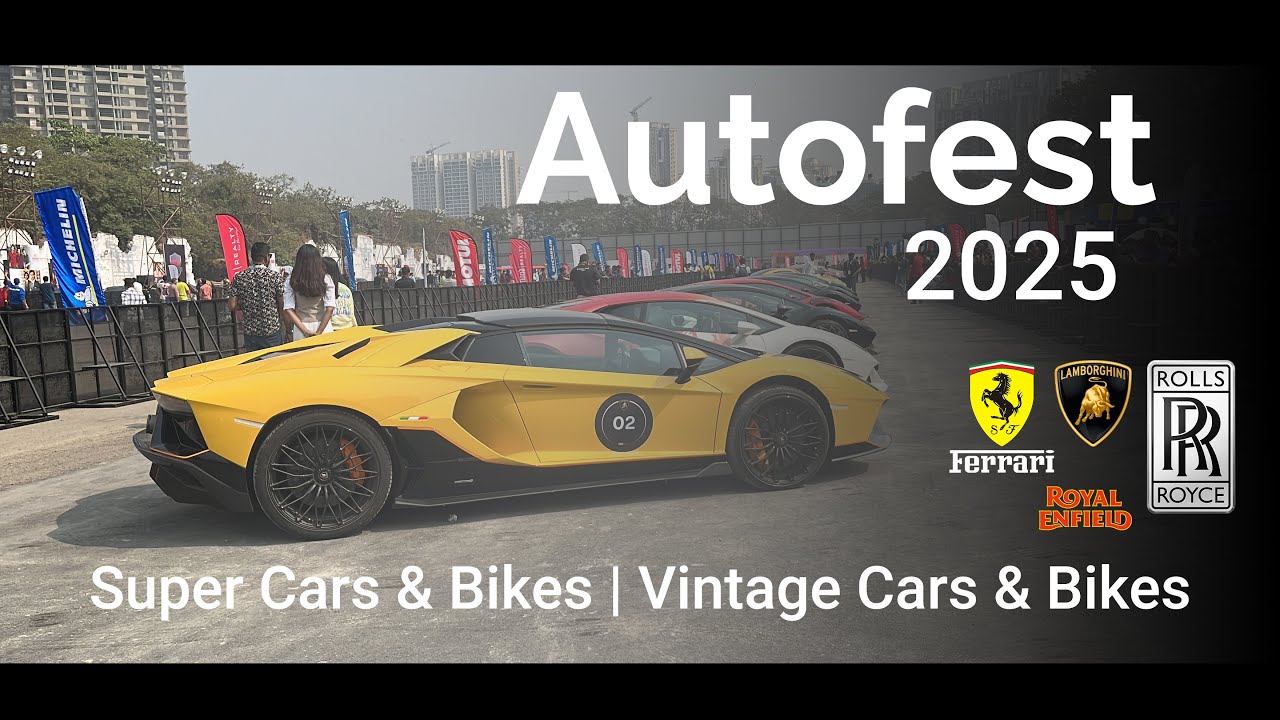 The Ultimate Supercar Experience ! Autofest 2025 | Vinatge Cars & Bikes ...