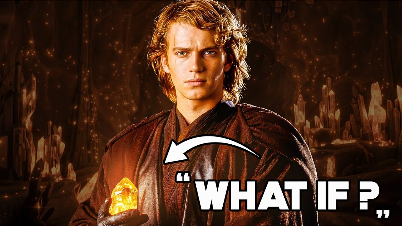 What If Anakin Received a Orange Kyber Crystal from Ilum? - YouTube