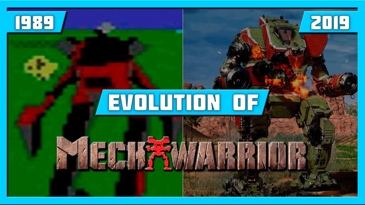 EVOLUTION OF MECHWARRIOR GAMES (1989-2019) - YouTube