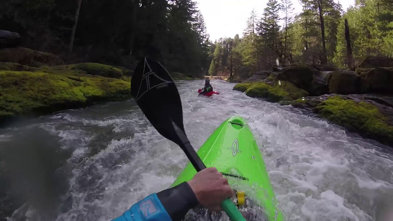 Little River Oregon Kayaking ( 800cfs) - YouTube