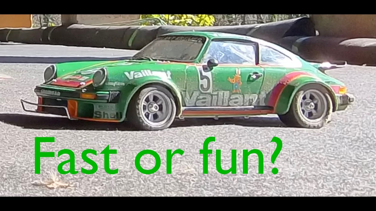 Super rare Tamiya first rc car ever Porsche 934 The test! - YouTube