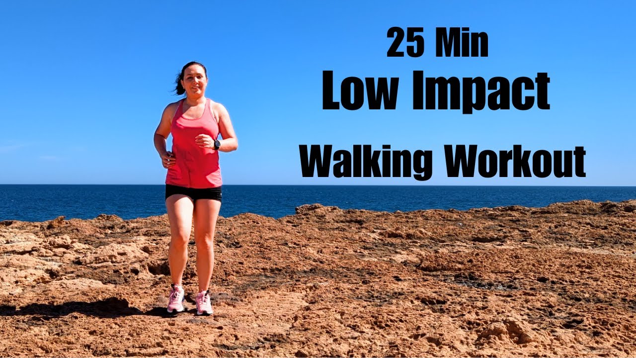 25-Min Low Impact Walking Cardio Fitness Workout | Entrenamiento de ...