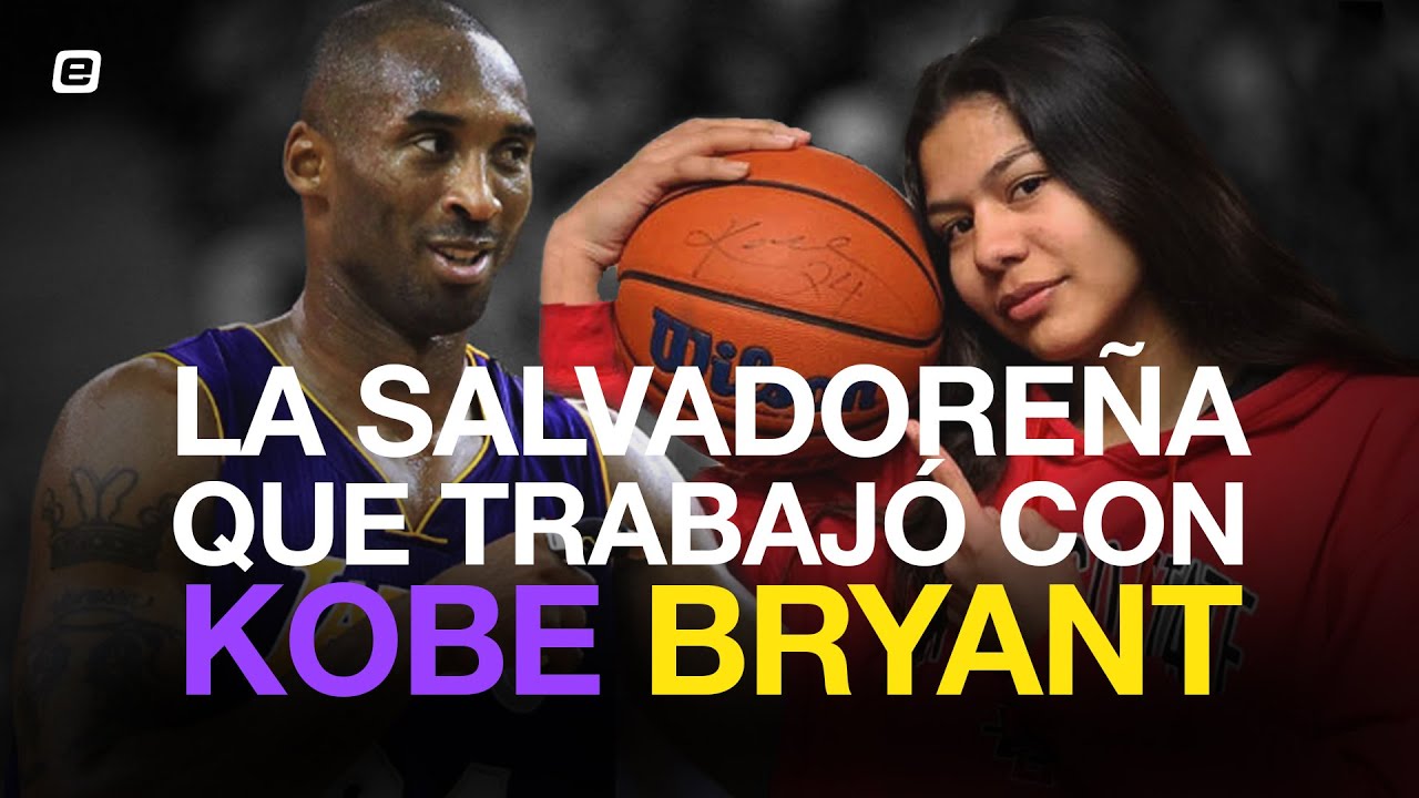 Kim Villalobos: la salvadoreña que trabajó junto a Kobe Bryant - YouTube