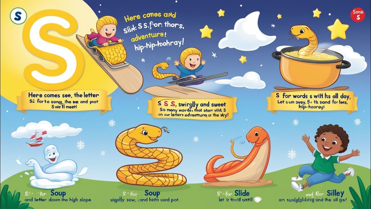 S’s Magical Letter QuestS’s ABC ExplorationS Letters Adventure#anime # ...