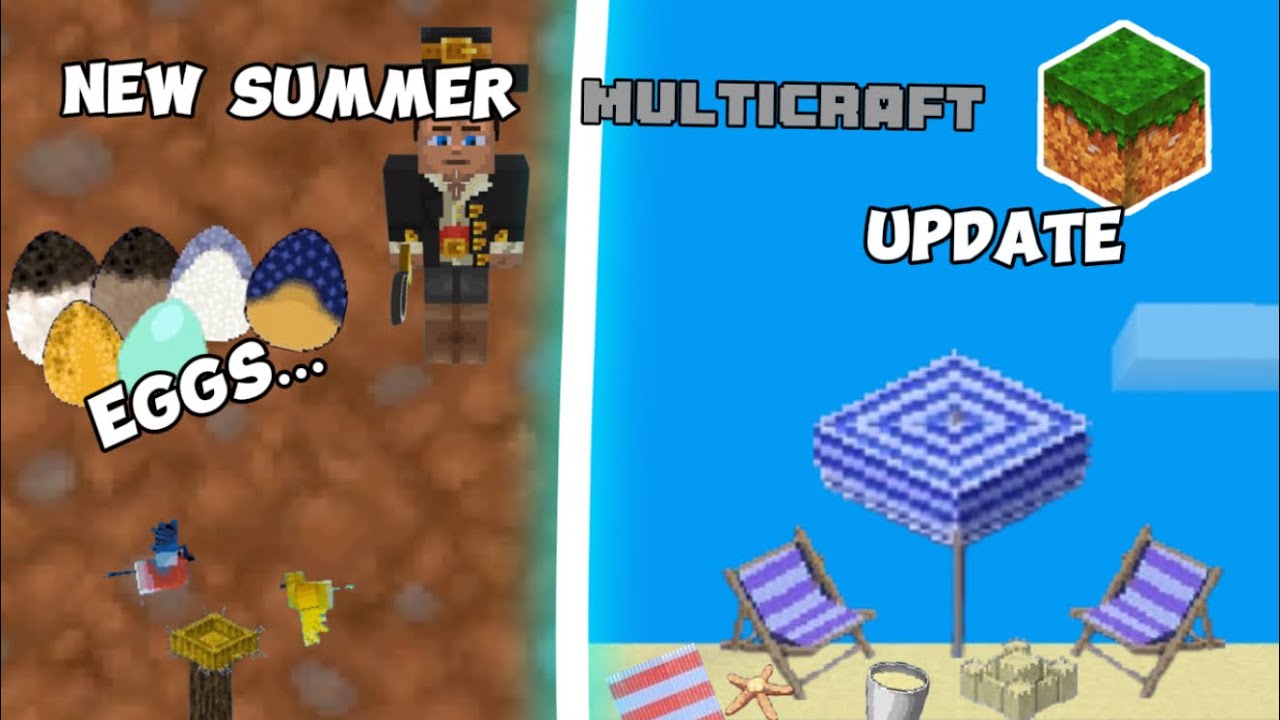 New SUMMER MultiCraft Update!! AND MORE… - YouTube