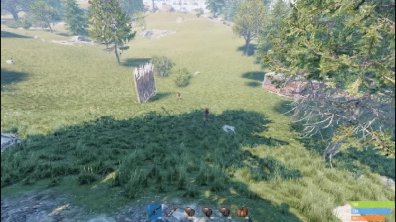 Rust 1v4 for loot drop - YouTube