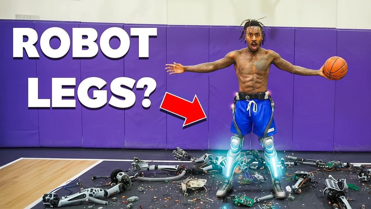 I BOUGHT BIONIC LEGS TO TEST MY ATHLETICISM - YouTube
