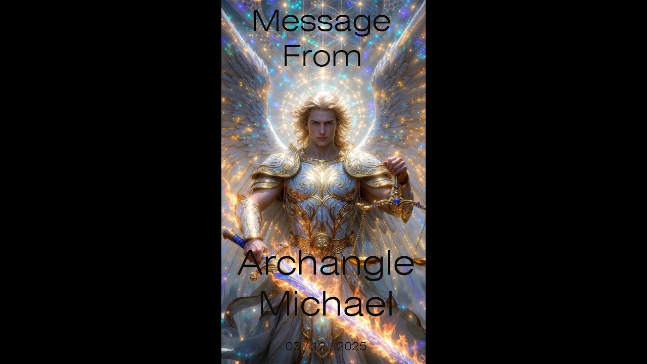 MESSAGE from ARCHANGLE MICHAEL - 03/12/2025 - YouTube