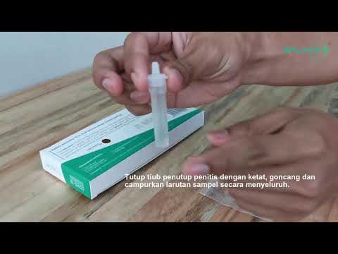 Salixium KIT UJIAN PANTAS ANTIGEN COVID-19 Sampel Calitan Air Liur/Hidung (UJIAN KENDIRI)