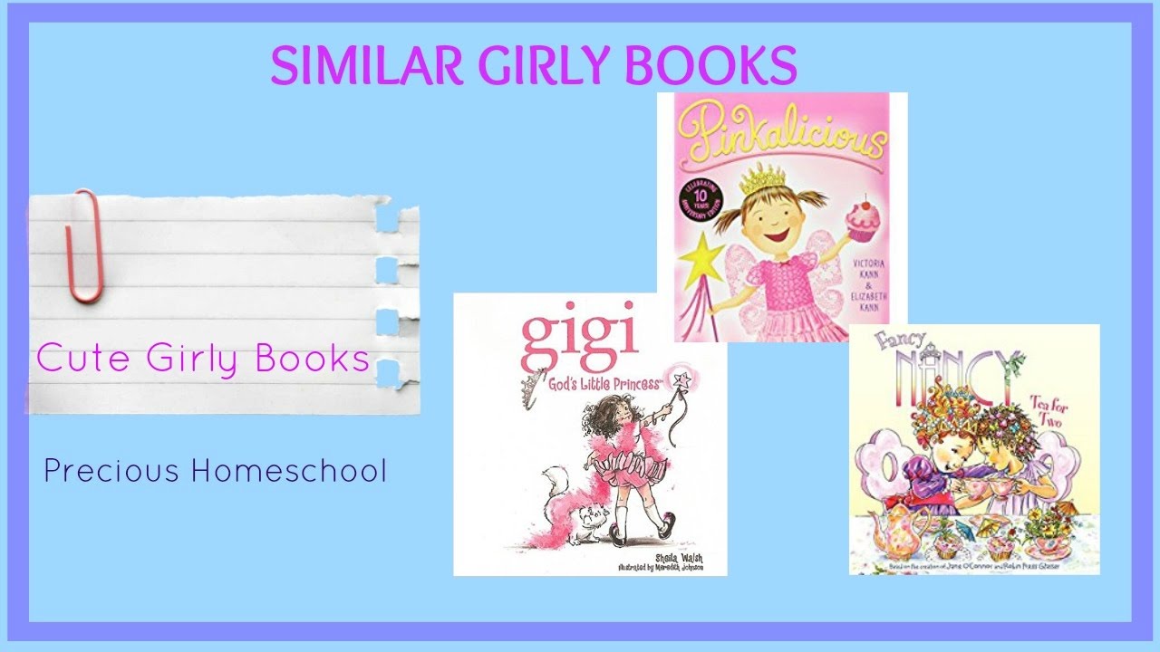 Cute Girly Books - YouTube