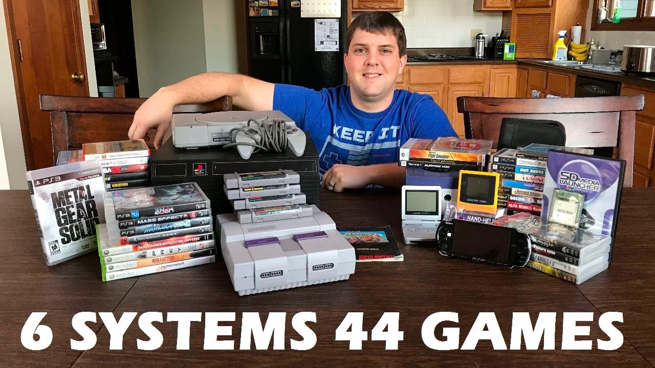 6 SYSTEMS, 44 GAMES, 700TH GAME ADDED TO COLLECTION | Video Game ...