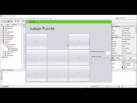 Juego Puzzle en Java Karla Parte 03 - YouTube