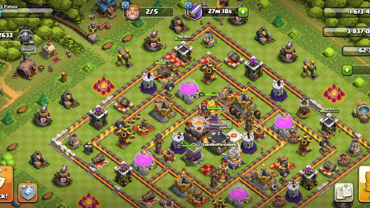 COC TH 11 | silly attack - YouTube