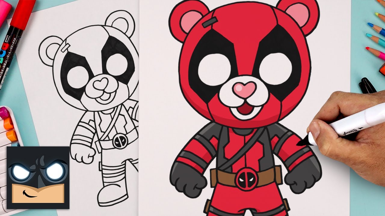 How To Draw Cuddlepool | Fortnite - YouTube