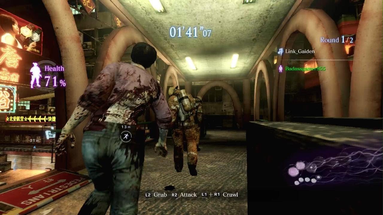 Resident Evil 6: Zombie Dolphin Dive - YouTube