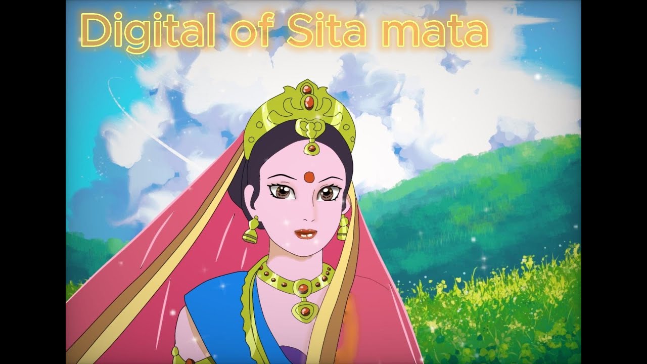 Digital art of Sita Mata I Ibis paint - YouTube