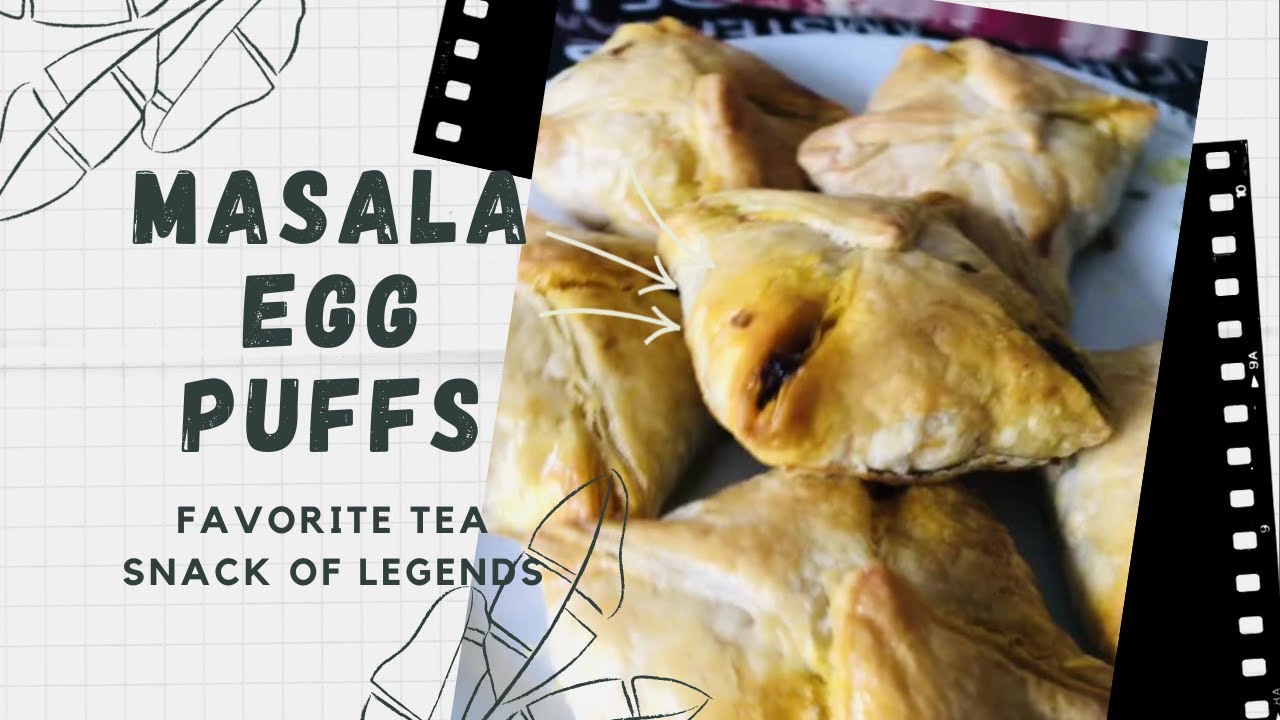 Egg Puffs | easy methods |Made using puff pastry sheets |Bakery snack ...