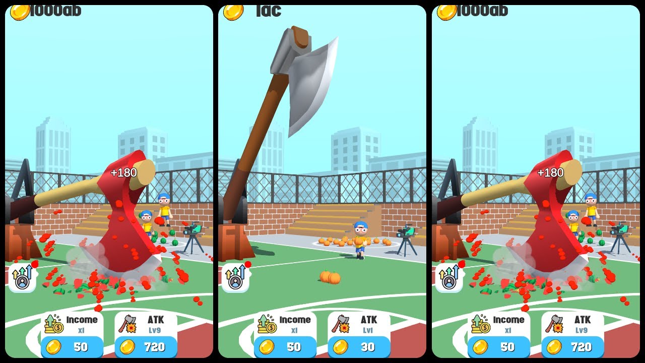 Titan Axe Gameplay Android Mobile - YouTube