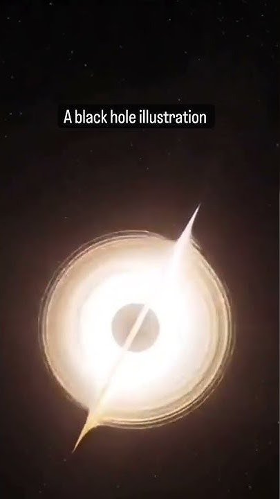A Black Hole: Realistic Animation - YouTube