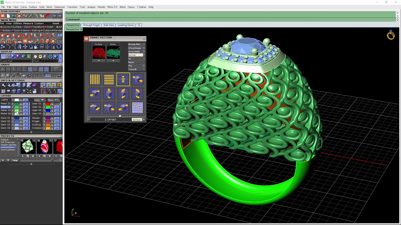 Matrix 9 0 Smart Pattern - YouTube
