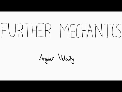 A-LEVEL PHYSICS - ANGULAR VELOCITY - YouTube