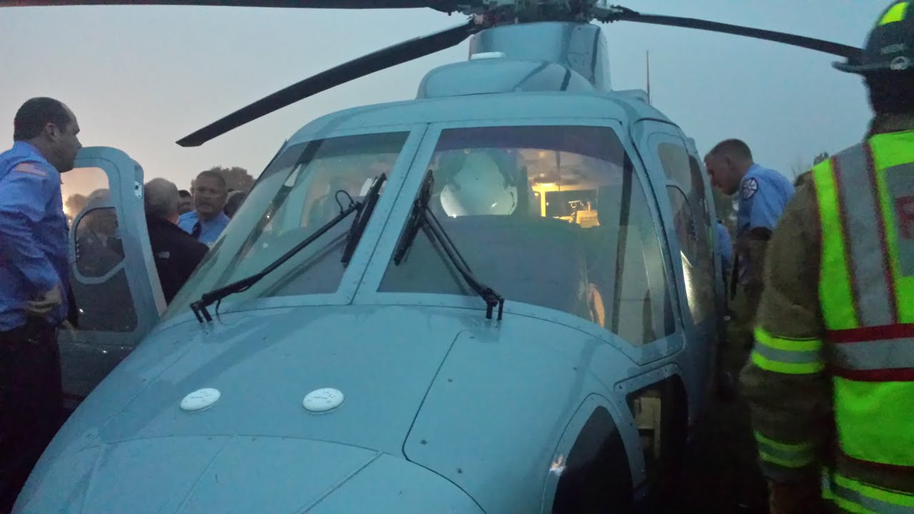 Spectrum Health AeroMed Medical Helicopter Grand Rapids Michigan - YouTube