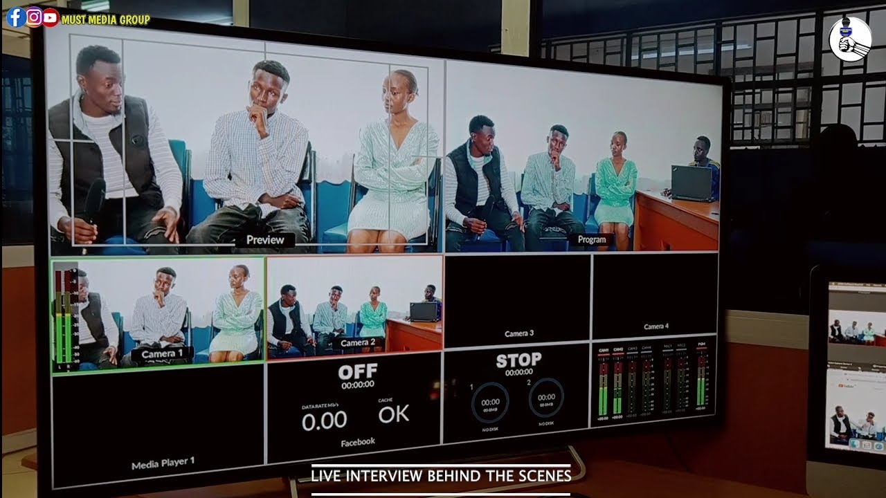 Live TV Studio session by Communication and Journalism Student from ...