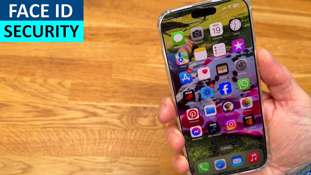 iPhone How to enable FaceID for Apps on iPhone for Extra Security - YouTube