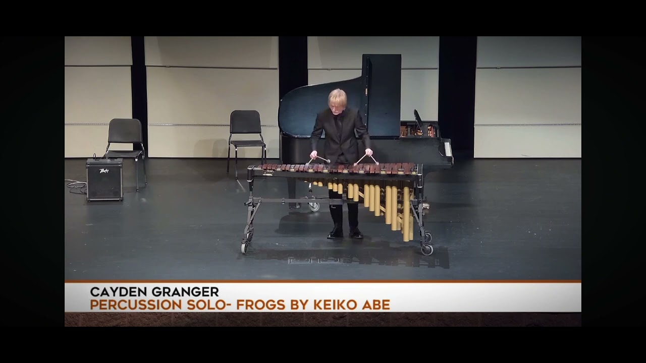 Cayden Granger - Percussion Solo - YouTube