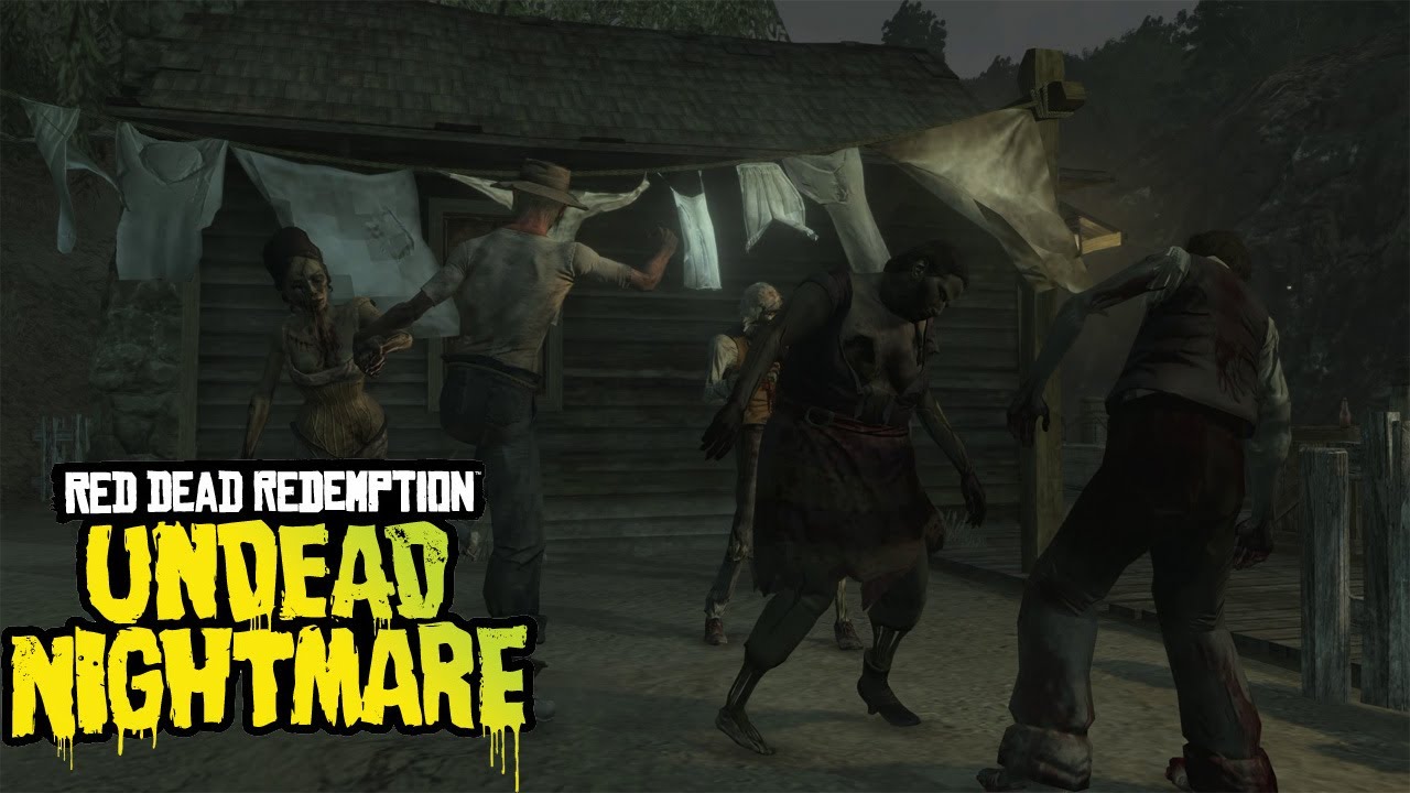 Red Dead Redemption Undead Nightmare PS4- Towns & Bonnie & Marshal ...