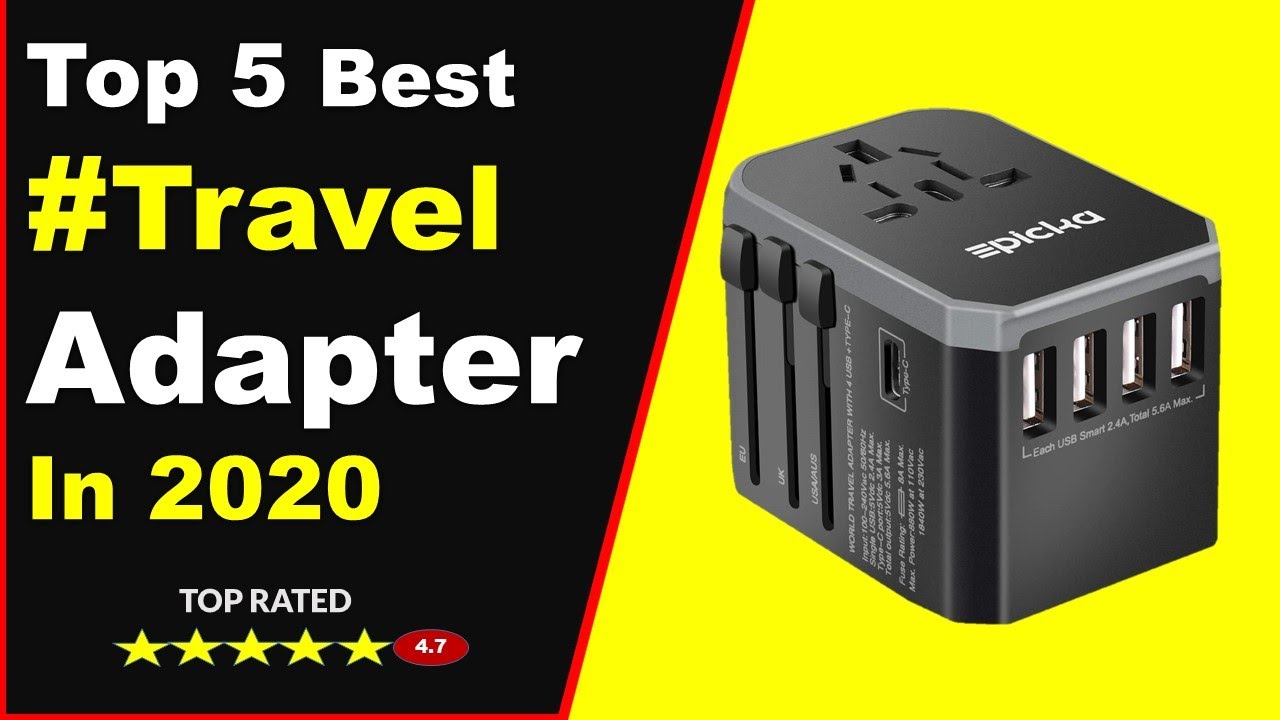 Top 5 Best Travel Adapters in 2020 (Buying Guide) - YouTube