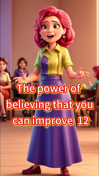 The power of believing that you can improve 12 - YouTube