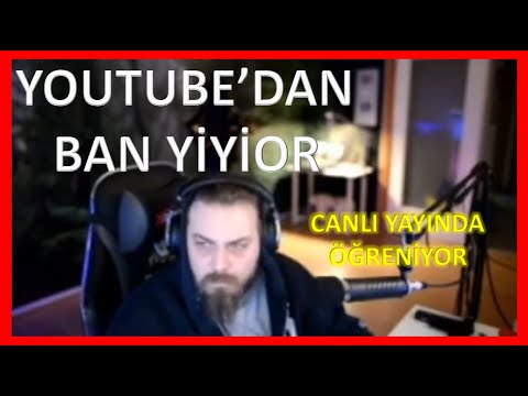 ELRAENN - YOUTUBE DAN BAN YEDİĞİNİ CANLI YAYINDA ÖĞRENİYOR!!