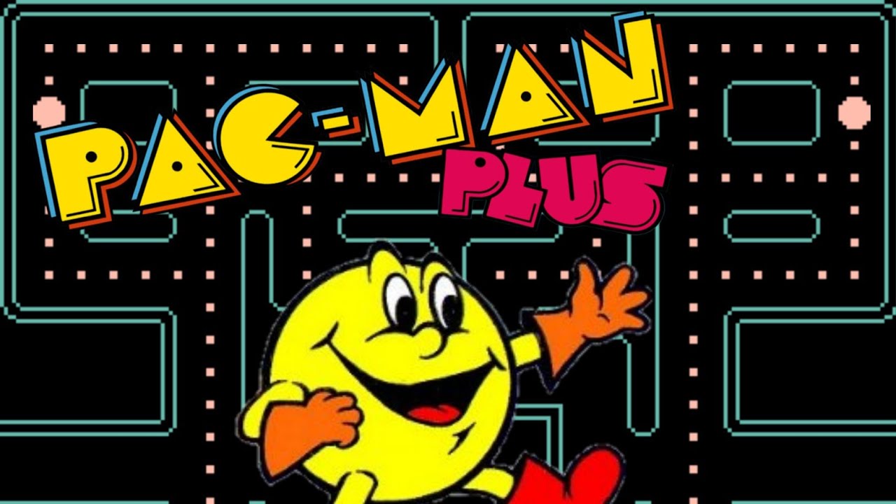Pac-Man Plus (Arcade Gold Pac-Man Plug N Play Gameplay) - YouTube