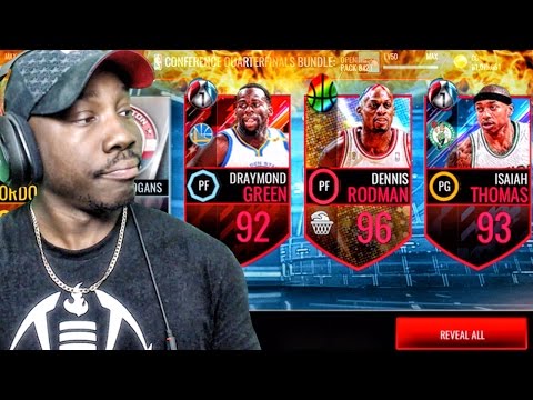 92+ OVERALL ELITE PULLS IN PLAYOFF PACK OPENING! NBA Live Mobile 16 Gameplay Ep. 102