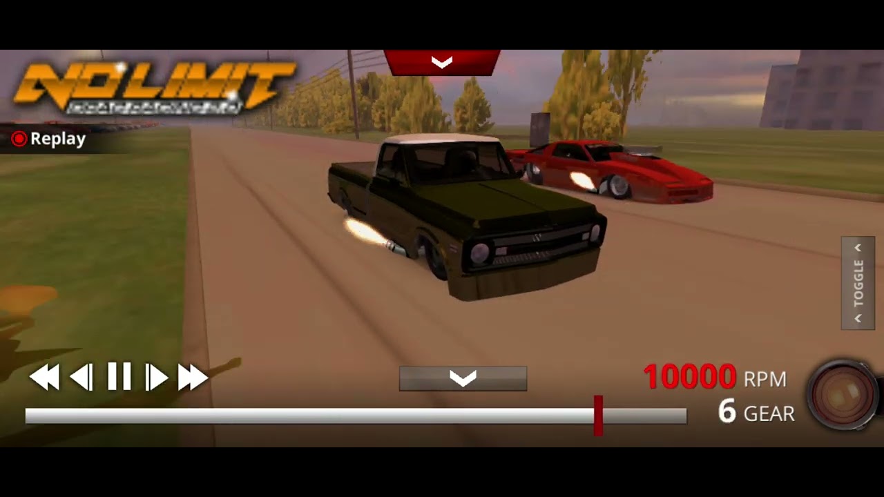 No limit drag racing 2.0 v1.6.6 Chevy C10 procharger 5.635et - YouTube