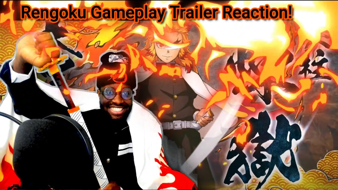 Rengoku Gameplay Trailer Reaction! [WHILE COSPLAYING AS RENGOKU ...