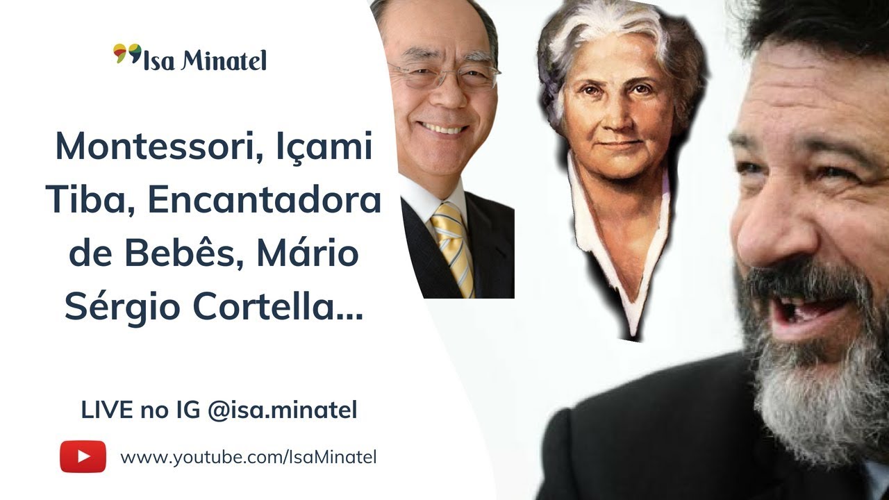 LIVE Instagram - Montessori, Içami Tiba, Encantadora de Bebês, Mário ...