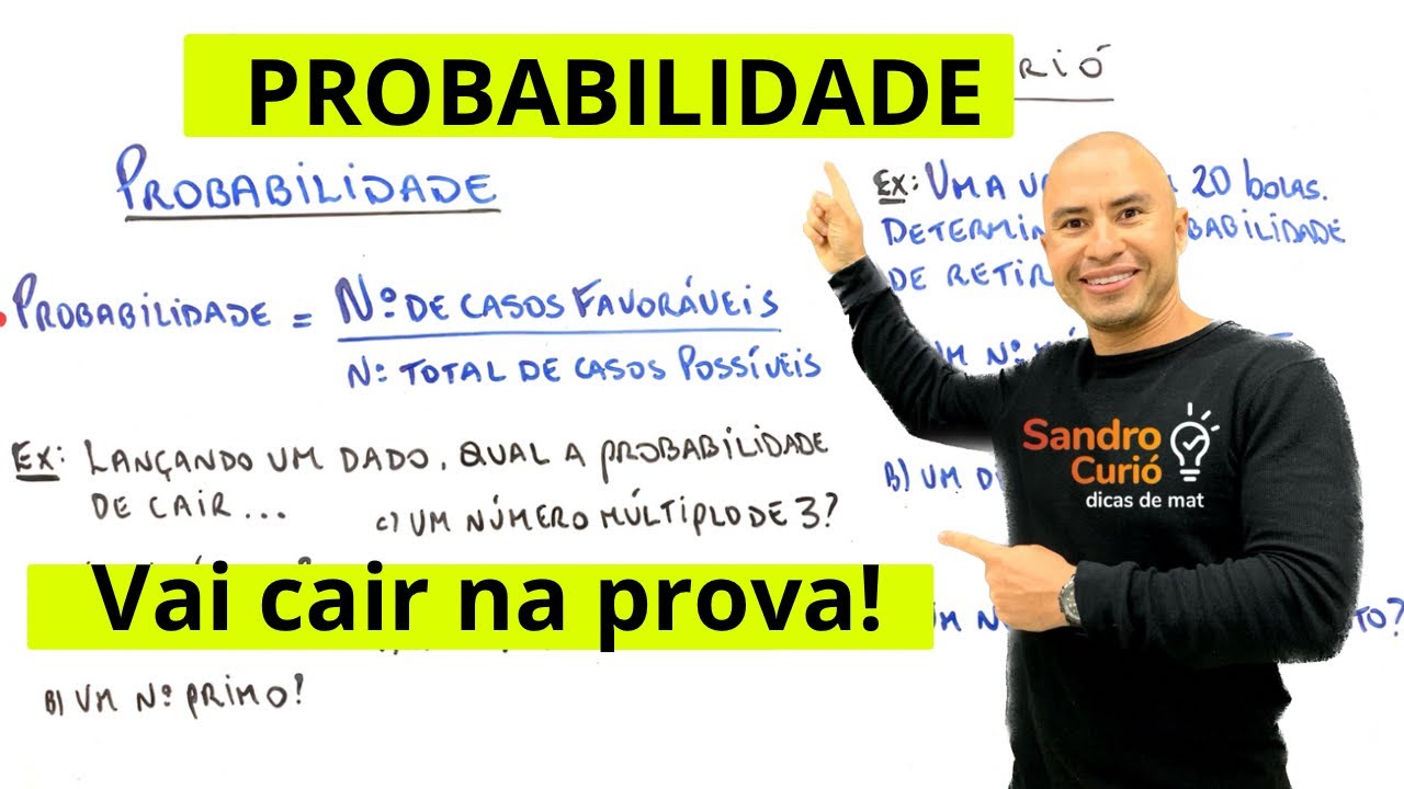 PROBABILIDADE MATEMÁTICA | RÁPIDO e FÁCIL - YouTube