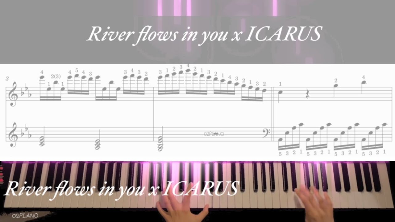 River flows in you x ICARUS I Piano cover & sheet 인터스텔라OST 감성 🛰️ 릴스 피아노 ...
