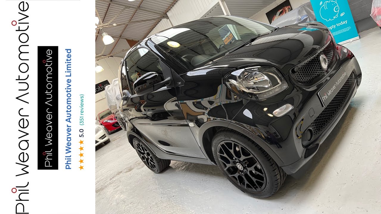 Used Smart Fortwo Coupe Prime Sport Premium in Black for sale in ...