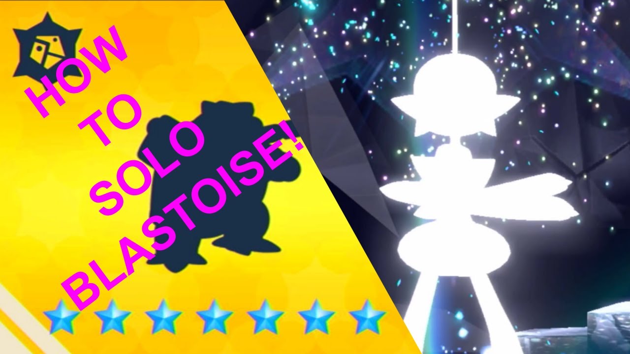 How to Solo 7 Star Blastoise! - Pokemon Scarlet and Violet - YouTube