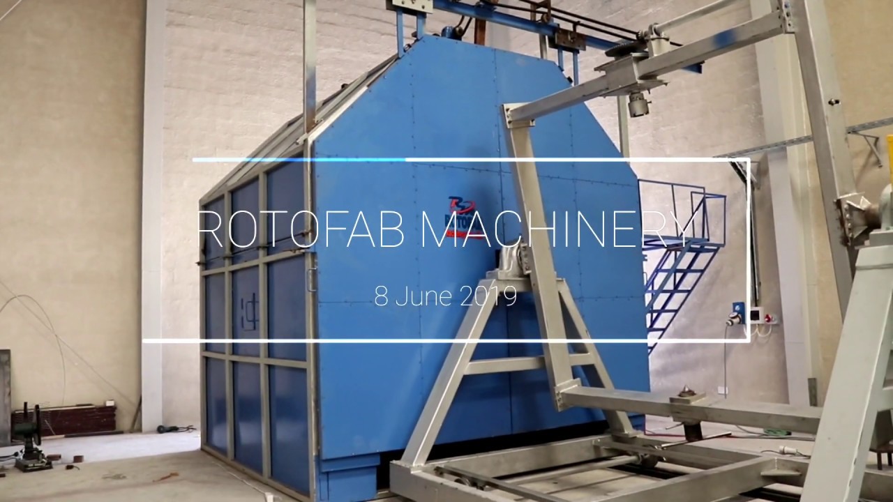 Rotomoulding machine | shuttle type rotomoulding machine | ROTOFAB ...